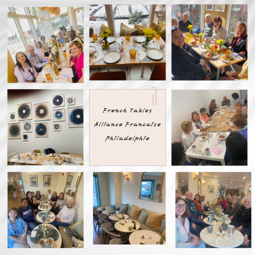 French Table at MATINES Café Chestnut Hill